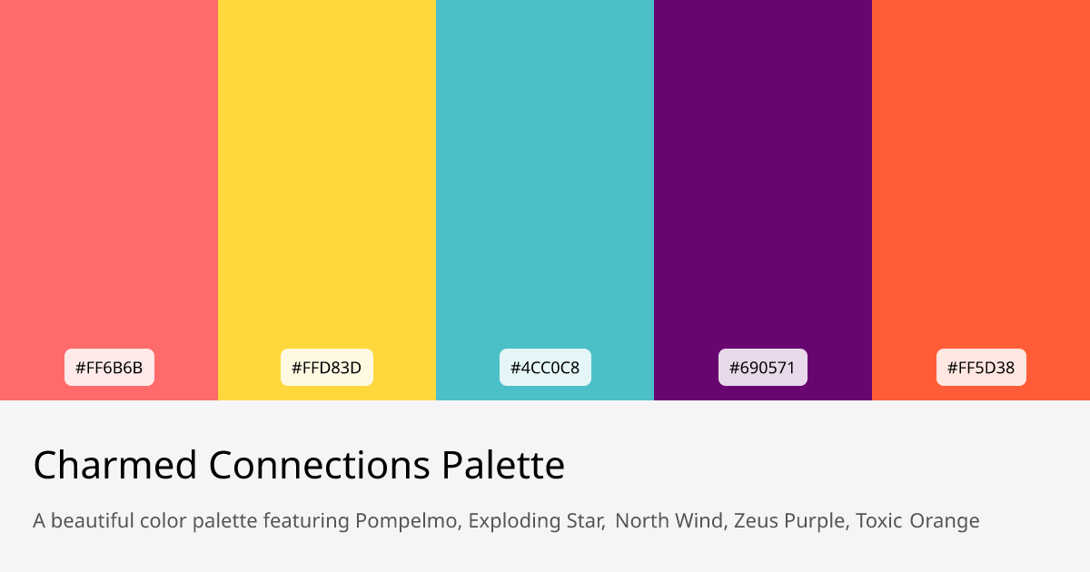 Charmed Connections Color Palette